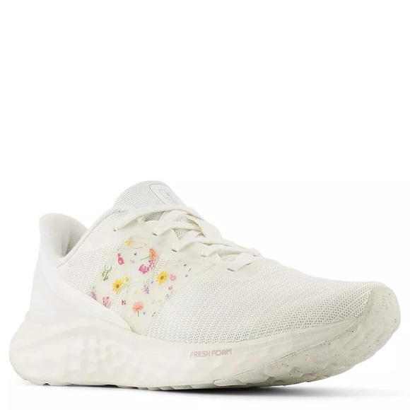 New Balance | Shoes | New Balance White Floral Sneakers New Sz 7 | Poshmark